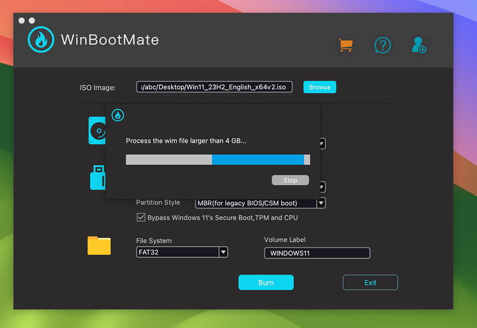 SYSCute WinBootMate - Install Windows 11 without TPM and Secure Boot